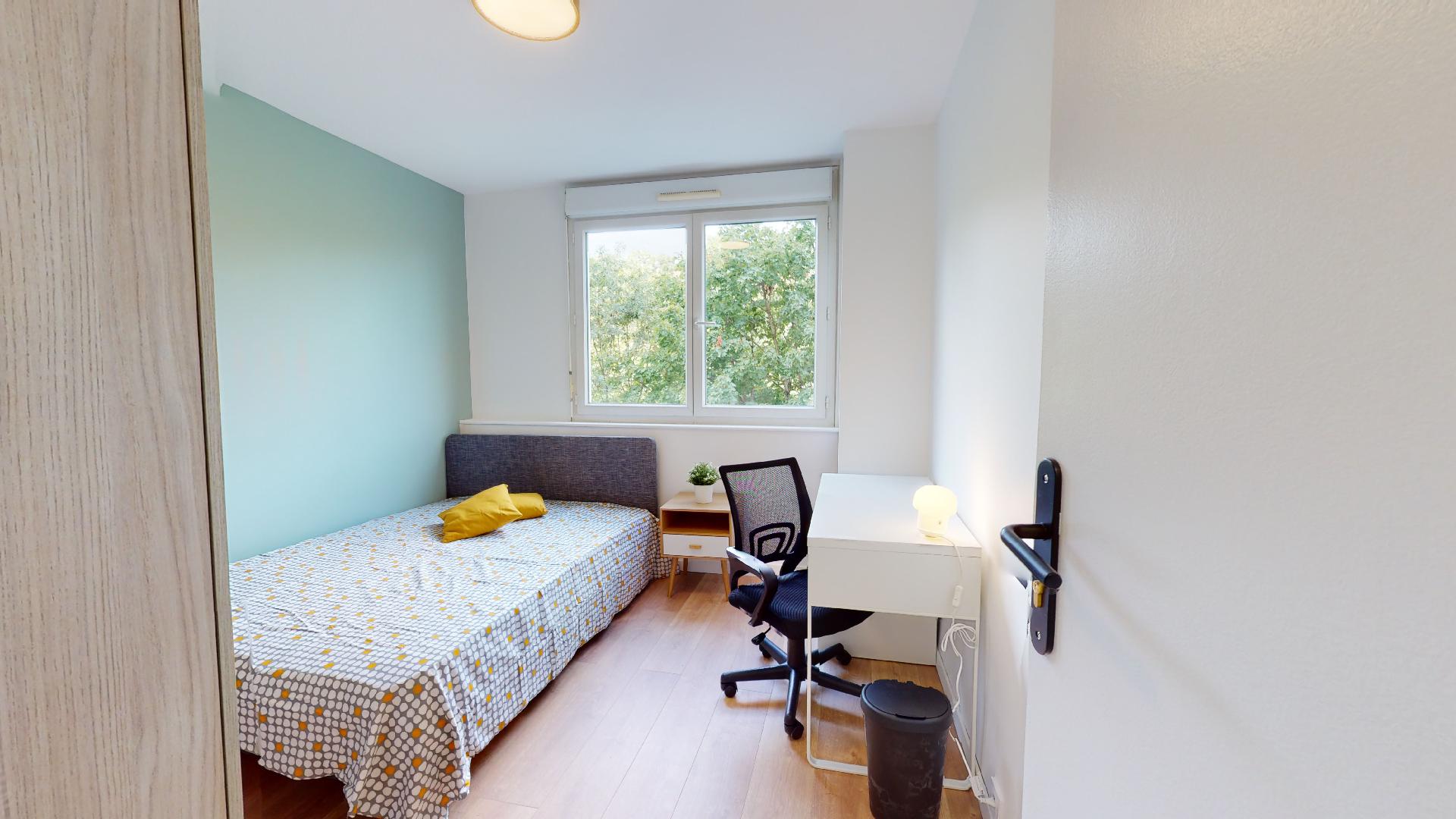 Colocation meublée T6 87m² à Lyon - 65d Rue De Saint-Cyr - Chambre 5 ...